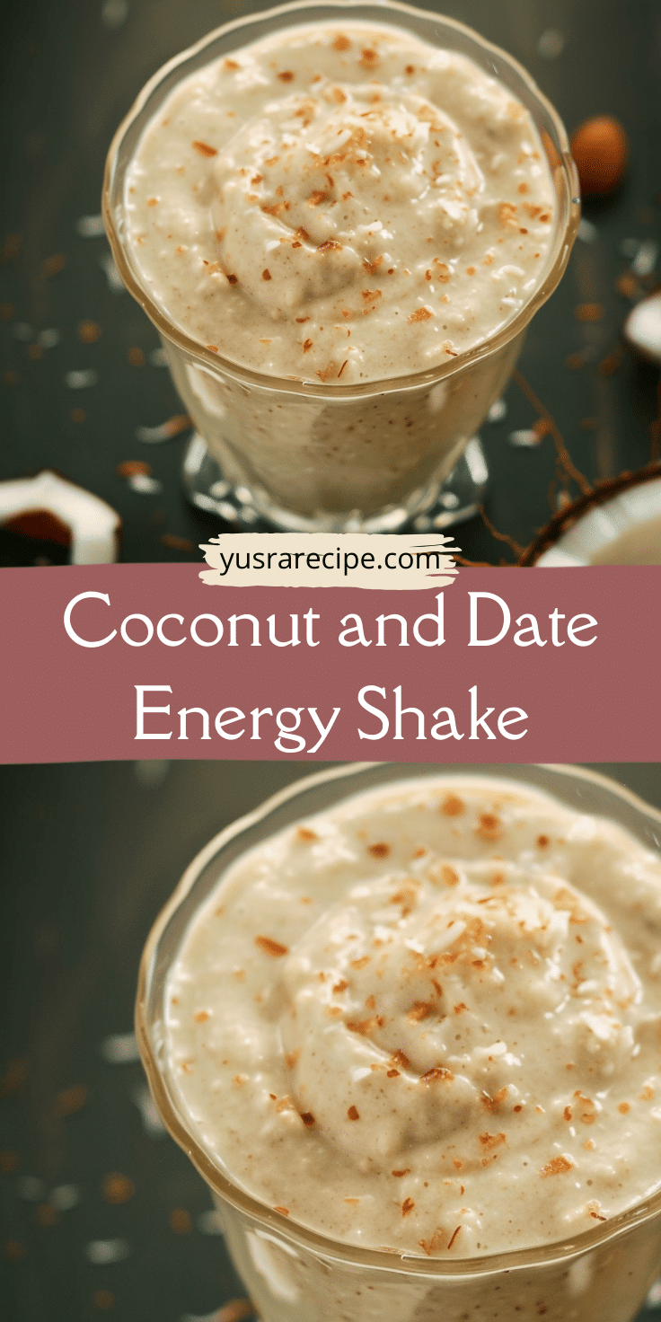 Coconut Date Shake - Yusra Recipe