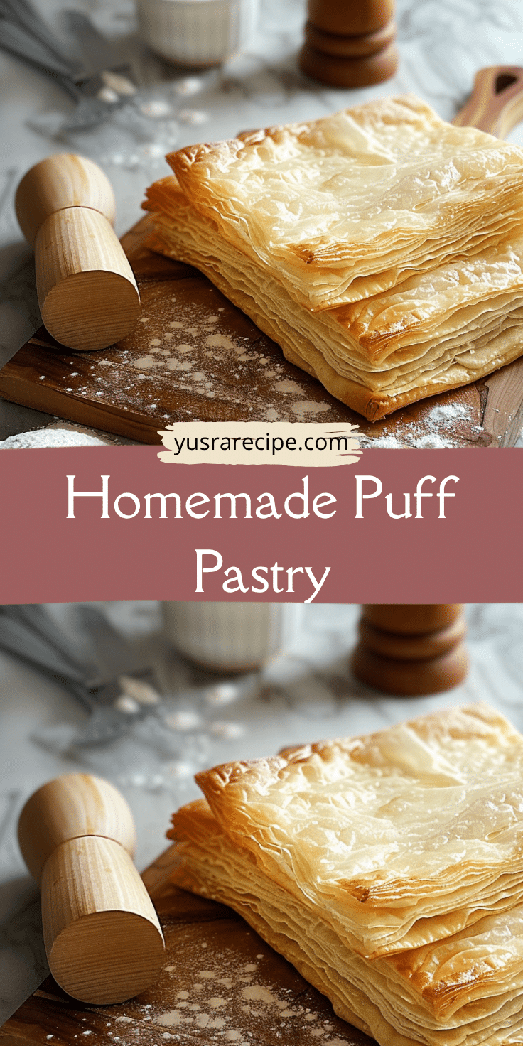 Homemade Puff Pastry - Yusra Recipe