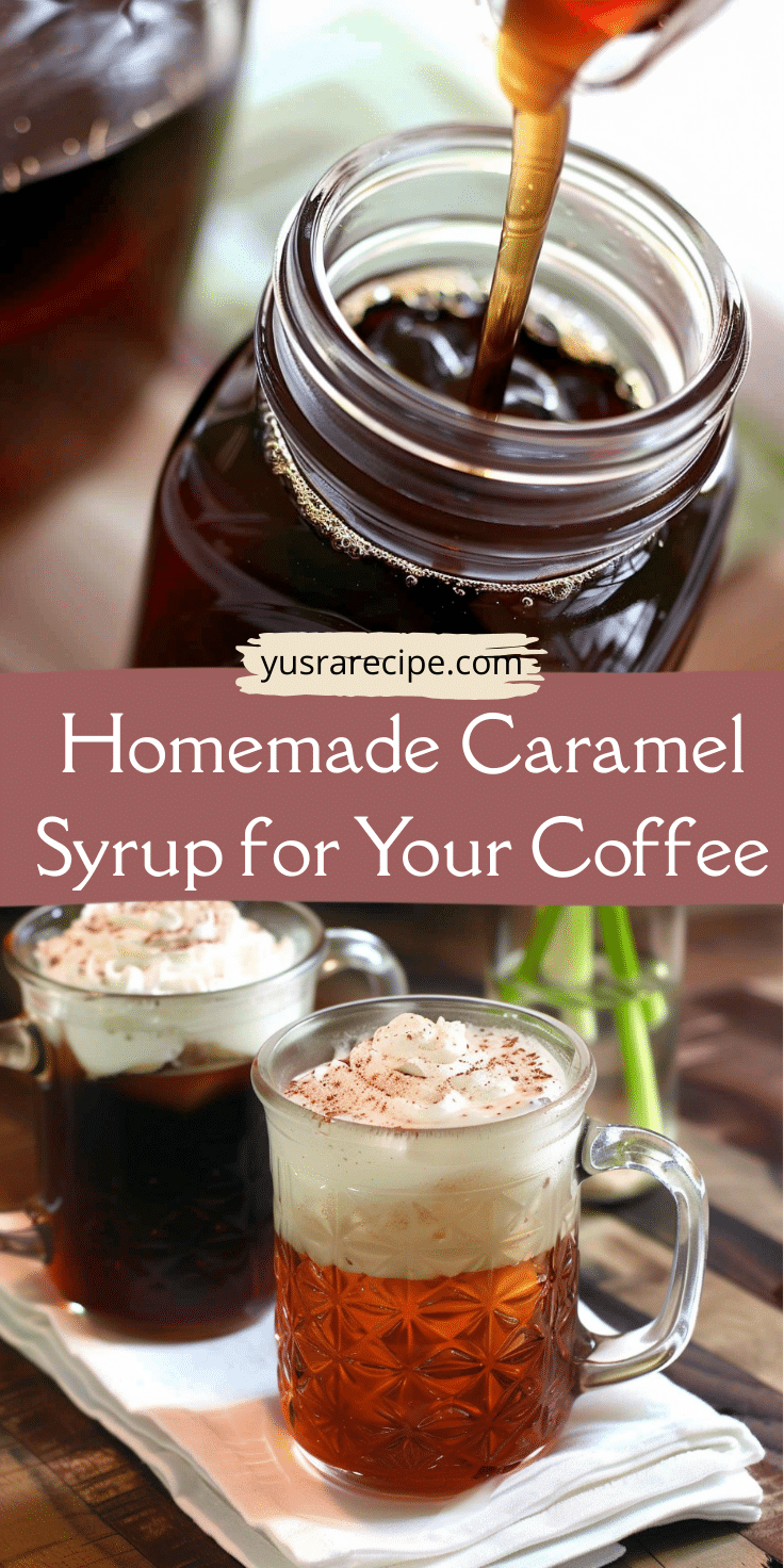 Homemade Caramel Syrup for Your Coffee - Yusra Recipe